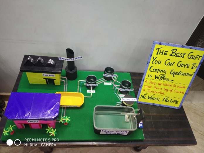 Working model on environment for science exhibition – School Project ...